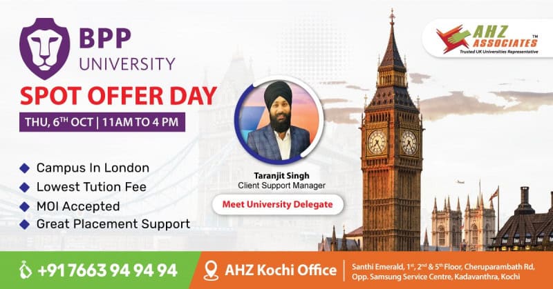 BPP University Open Day 2022- Ahz Associates - centraljersey.com