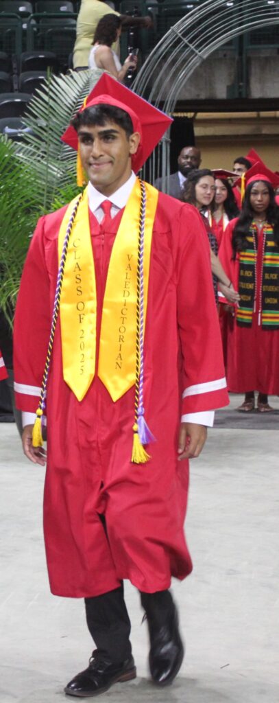 Valedictorian Rohan Rao shares path to success